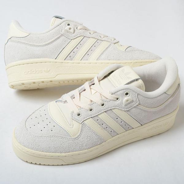 ■商品説明adidas RIVALRY LOW アディダス ライバルリー ロー メンズ スニーカー シューズ 靴 スケーター ストリート 通学 普段使いレトロな雰囲気のあるスニーカーです。■カラーグレー オフホワイト 白■原産国中国■素材甲...