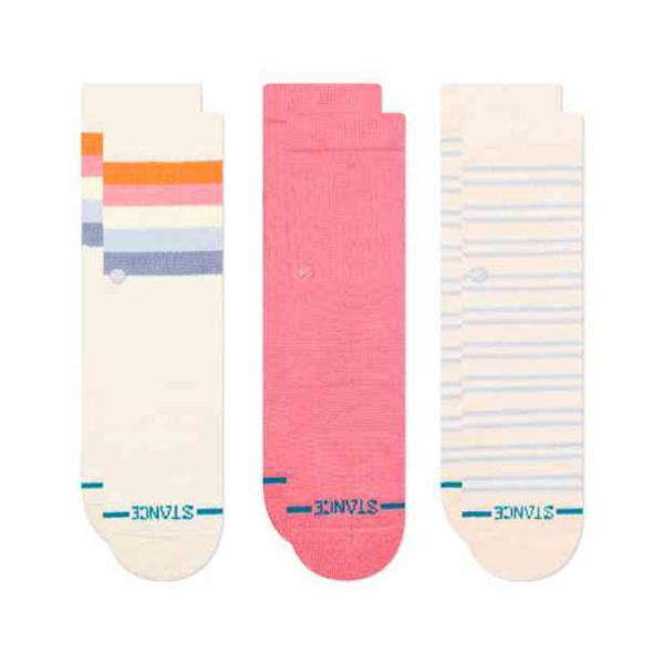 ■商品説明STANCE KIDS BOYD CREW 3 PACK Socks スタンス ボイド クルー 3足セットカリフォルニア、サンクレメンテのソックスブランドSTANCE。伸縮性のあるリブがふくらはぎを包み込み、きつ過ぎずゆるくない極...