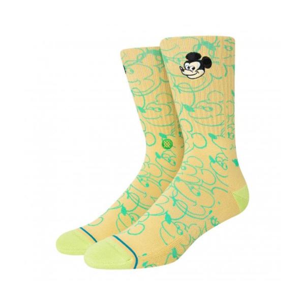 ■商品説明ディロン・フレーリッヒとディズニーのコラボレーションモデルです。上質のコームドコットンを使用し、通気性が良く、柔らかで滑らかな肌触りを実現。磨耗の激しいつま先とかかと部分には、スタンス独自の優れた耐久性を持つ新素材『インフィニット...