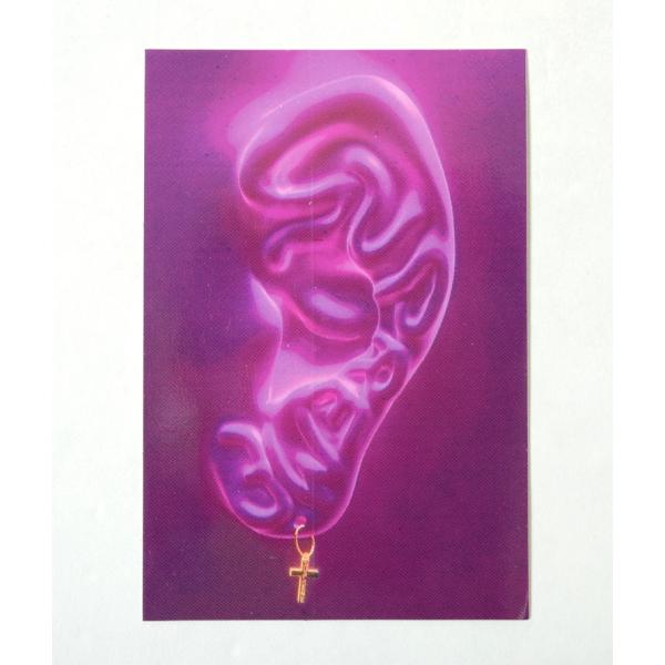 ■商品説明Supremeのイアーのステッカーです。デッキや自転車などあらゆるところに貼って頂けます。■サイズ縦約11.2cmｘ横約7.6cm