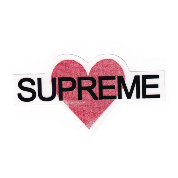 ■商品説明Supreme Announcing Sticker シュプリーム アナウンシング ステッカー ブラックロゴハートマークにSUPREMEのロゴというシュプリーム愛を具現化した様なAnnouncing Teeのデザインのステッカーで...