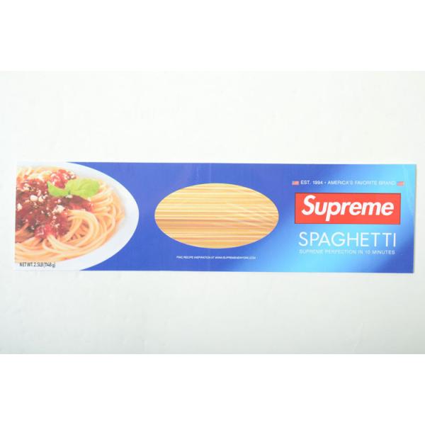 ■商品説明某ブランドのスパゲッティーのパッケージをサンプリングした様なイラストのステッカーです。■サイズ縦約6.2cm×横約23cm※商品の画像につきましてはお客様がご利用になられるモニターの色の違いや光の関係により実際の商品の色合いと異な...