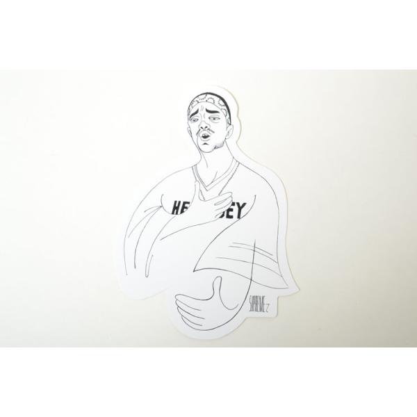 ■商品説明立ち上げにリリースされたProdigyの追悼T-shirtと同デザインのステッカーです。※商品の画像につきましてはお客様がご利用になられるモニターの色の違いや光の関係により実際の商品の色合いと異なる場合がございます。予めご了承ください。