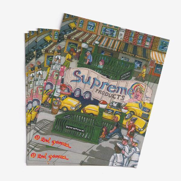 ■商品説明Supreme Manhattan Sticker シュプリーム マンハッタン ステッカーアメリカのアーティスト、Red Grooms（レッド・グルームス）によるアートワークです。■カラーマルチカラー■サイズ縦約約14cm×横約1...