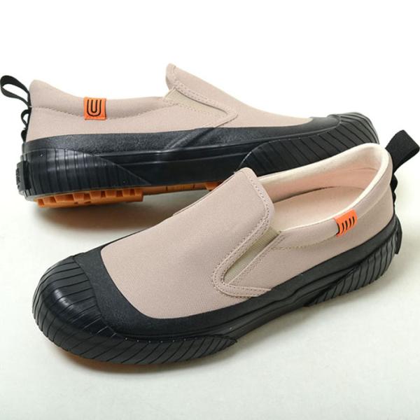 ■商品説明UNIVERSAL OVERALL ユニバーサル オーバーオール メンズ スニーカー シューズ 靴 ライトブラウン ベージュ 茶 ワーク 撥水 雨天 通勤 普段使い1942年に創業したアメリカ、シカゴのワークウェアブランドである、...