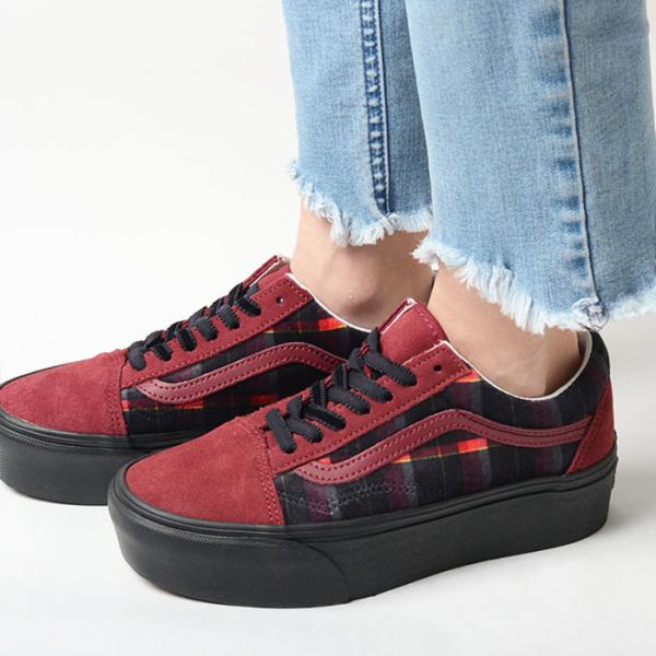 ■商品説明VANS Old Skool Stac ヴァンズ バンズ オールドスクール レディース スニーカー 厚底 ストリート 普段履きVANS【ヴァンズ】クラシックラインの定番スタイルOLD SKOOL(オールドスクール)。3.4cmの厚...