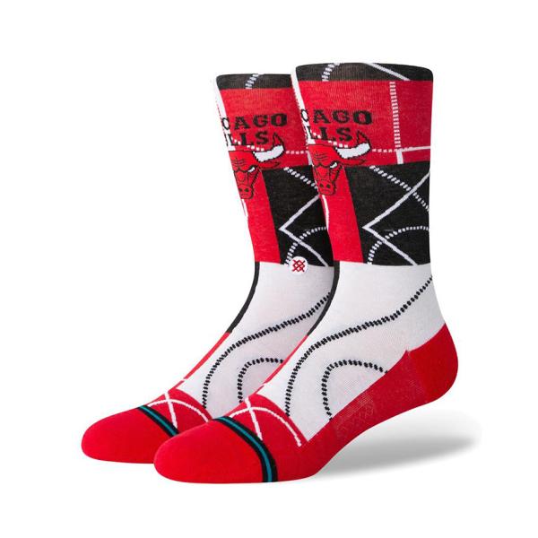 ■商品説明STANCE NBA ZONE CHI Socks スタンス エヌビーエー シカゴ ブルズ ソックス ユニセックス メンズ レディース 靴下 レッド バスケットカリフォルニア、サンクレメンテのソックスブランドSTANCE。新しい表...