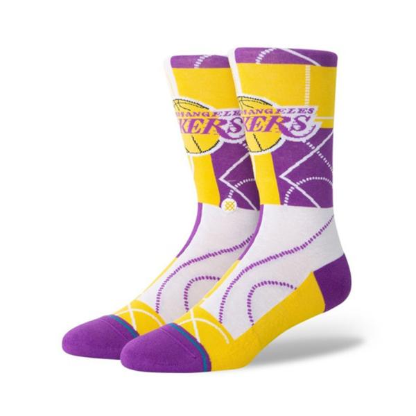 ■商品説明STANCE NBA ZONE LAL Socks スタンス エヌビーエー ゾーン ロサンゼルス レイカーズ ソックス ユニセックス メンズ レディース パープル 紫 靴下 バスケットカリフォルニア、サンクレメンテのソックスブラン...
