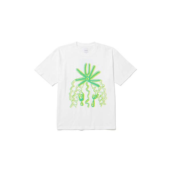 [25SS-TS5-003]25SSシーズンを象徴するグラフィックを使用したプリントTシャツ。