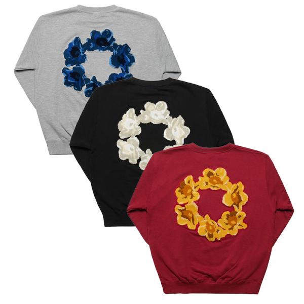 裏パイル生地を使用したクルーSWになります。背中にはサガラ刺繍のCIRCLE FLOWER柄、胸にはLOGO刺繍が入ります。-MONTLEY(モーレー)-ロサンゼルスで誕生し、その後日本にて本格的にコレクション展開がスタート。アメリカ西海岸...