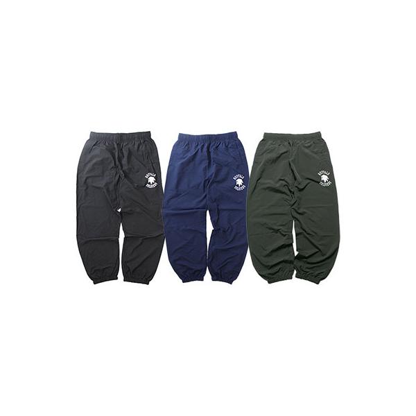 MURAL定番ロゴ"BAFFALO SOLDIERS"をプリントしたNYLON TRACK PANTS。25MU-AW-06(BS NYLON TRACK JACKET)とセットアップで着用可能。-MURAL(ミューラル)-ブランド名『MU...