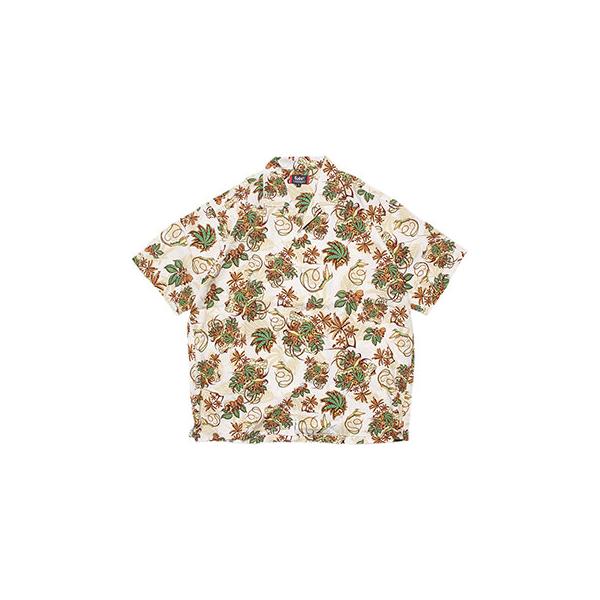 MURAL総柄第一段目となるPATTENをALOHA SHIRTSに落とし込んだ1枚!-MURAL(ミューラル)-ブランド名『MURAL』(ミューラル)とは英語で壁画の意。REGGAEをはじめとする音楽フィールドを中心に活躍しているイラスト...