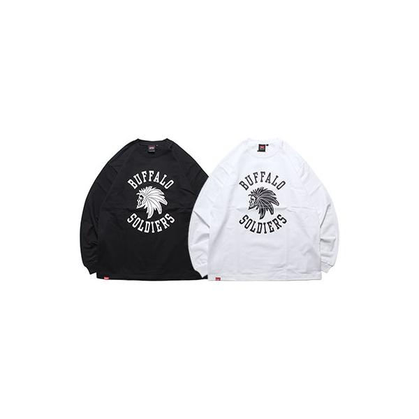 MURAL定番ロゴ"BAFFALO SOLDIERS"をフロントにプリントしたL/S Tシャツ。※9.8oz マグナムウェイトボディ使用。-MURAL(ミューラル)-ブランド名『MURAL』(ミューラル)とは英語で壁画の意。REGGAEをは...