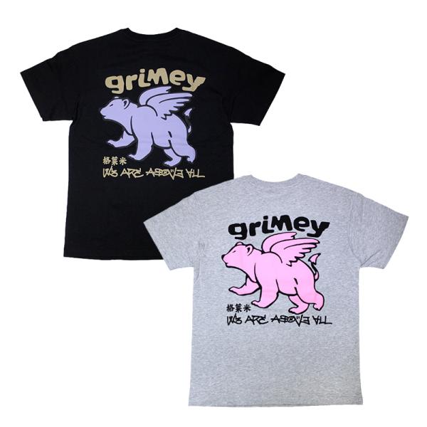 -GRIMEY(グライミー)-2006年スペインはマドリッドで設立。地下の狭いオフィスの1室で8スタイルのT-shirtだけのコレクションからスタートし、現在ではヨーロッパのストリートウェアのメインの1ブランドとして確立。80年代のストリー...