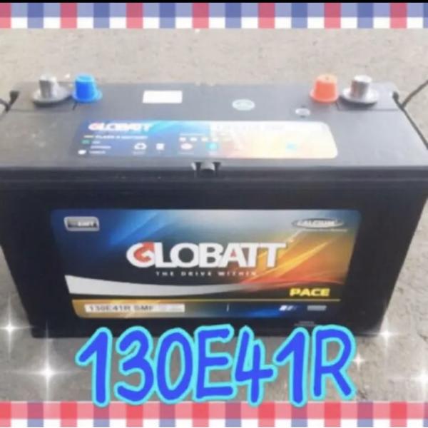 適合：95E41R・100E41R・105E41R・110E41R・120E41R ●グロバット　業界最安値　カーバッテリー　130E41R　　　仕様：カルシウム極版。容量：12V 100AH 20HR 。保証：メーカー2年補償　初期不良。...