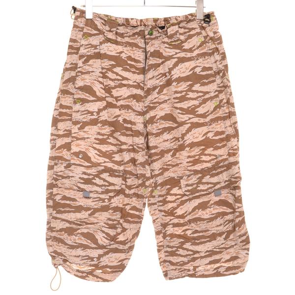 [ブランド]Asics / アシックス[商品の種類]○カーゴパンツ[商品名]MESCALITO タイガーカモ クロップド[ランク]B（一般的な中古品)一般的な中古品といわれる状態です。全体もしくは一部に汚れ・傷・使用感がございます。[Det...