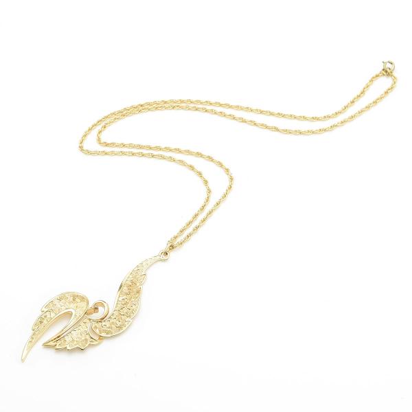 [ブランド]Orena PARIS / オレナパリス[商品の種類]●ペンダントネックレス[商品名]鳥フェザーモチーフ[ランク]AB（状態の良い中古品)全体もしくは一部に少々の汚れや傷・使用感などが見られますが、目立つ程のダメージはなく比較的...