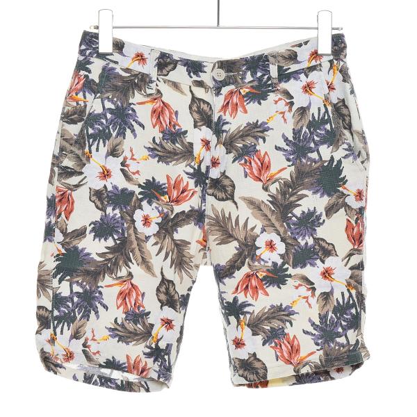 [ブランド]UNITED ARROWS / ユナイテッドアローズ[商品の種類]○ハーフパンツ[商品名]ショートパンツ 花柄 アロハ ハイビスカス[ランク]B（一般的な中古品)一般的な中古品といわれる状態です。全体もしくは一部に汚れ・傷・使用...