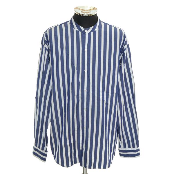 [ブランド]417 EDIFICE / エディフィス[商品の種類]●ノーカラーシャツ[商品名]LE JAPON 長袖ドレスシャツ[型式番号/モデル]23050312250130[ランク]A（非常に状態の良い中古品)目立った汚れやダメージは見...