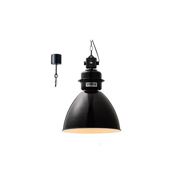 ■引掛シーリング■カラ―：ブラック■サイズ(cm)：φ40.5×H52全高75〜272まで調節可能■材質：スチールアルミ■重量(Kg)：2.6〜2.8■スイッチ：壁スイッチ点灯〜消灯■電球：LED電球E2660W相当一般球形電球色※傾斜天井...