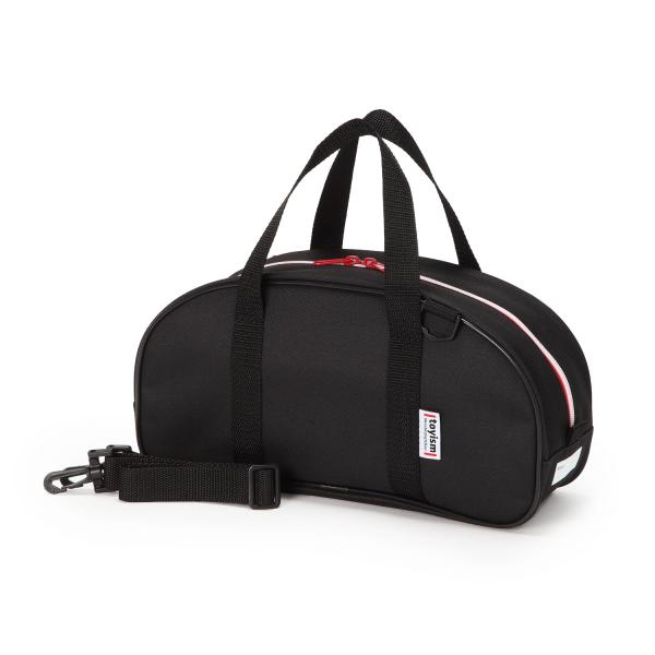 学校の授業で使える絵の具セット。卒園記念、卒園祝いで選ばれている商品です。ラウンド型のシンプルデザインで高学年まで飽きずにご使用いただけます。汚れにくい撥水生地を使用。持ち運びに便利なショルダーベルト付き。サイズ(約)：幅330mmx高さ1...