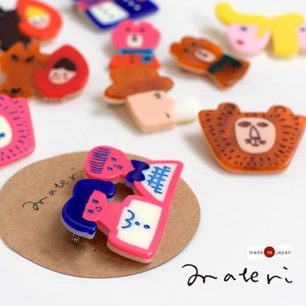 ブローチ materi マテリ アクリル アクセサリー イラスト  おしゃれ ／ ネコ ギフト プレゼントナチュラル カジュアル  z+  ／ 【2点までメール便可】春 夏 秋 冬 レディース  2020SS0522,30代 40代 50代...