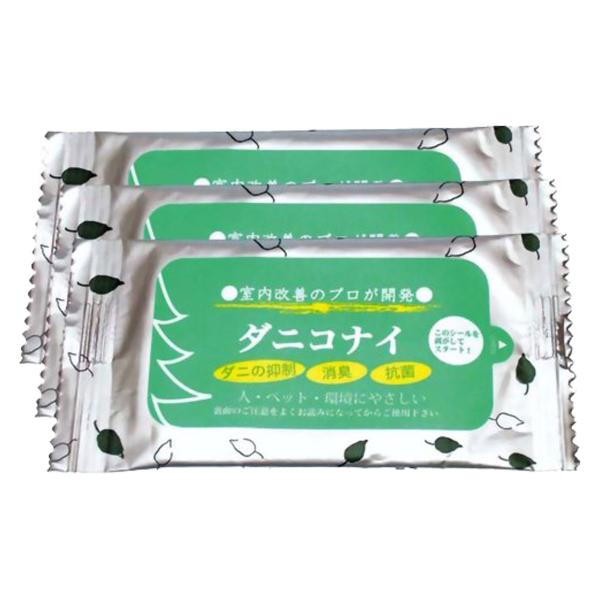 気になる場所に置くだけで気軽にダニ対策●ダニが住みにくい環境を作ります。樹木抽出成分（フィトンチッド）が空気中に発散することで、ダニが嫌がる空間（環境）を作り、その場に棲みつくことを防ぎます。●忌避、抑制効果は抜群！！抗菌・消臭効果もありま...
