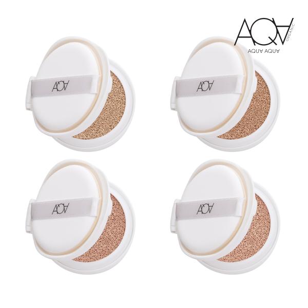 天然由来成分だけでできたクッションファンデーションです。福岡県産「あまおう」（イチゴ果汁/保湿成分）を配合し、しっとり潤うツヤ肌に仕上げます。天然ミネラルの乱反射を利用することによって、毛穴をカバーし、まるで「ゆでたまご」のようなベースメイ...