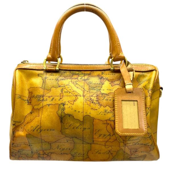 【ブランド】 PRIMA CLASSE ALVIERO MARTINI プリマクラッセ【商品名】 ハンドバッグ【商品番号】 -【カラー】 ブラウン【サイズ】 横　28cm　縦　19.5cm　奥行　12.5cm【素材】 PVC レザー【付属品...