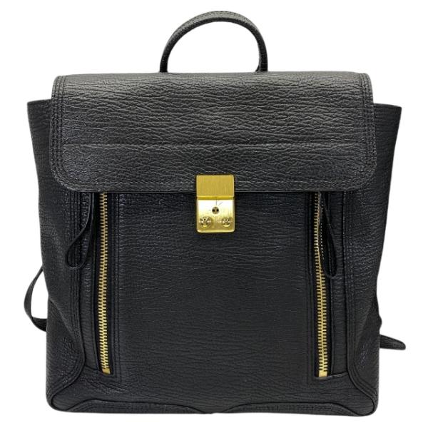 【ブランド】 Phillip Lim フィリップ リム【商品名】 リュックサック【商品番号】 plim-19-003【カラー】 ブラック【サイズ】 約W28×H29×D10cm、持ち手：約18cm、ショルダー：約61cm【素材】 レザー【付...