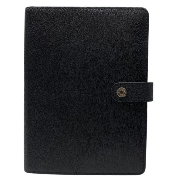 【ブランド】 TIFFANY&amp;Co. ティファニー【商品名】 手帳カバー【商品番号】 -【カラー】 ブラック【サイズ】 横　14cm　縦　18.5cm　奥行　-cm【素材】 レザー【付属品】 -【ランク】 ABランク【コメント】 外...