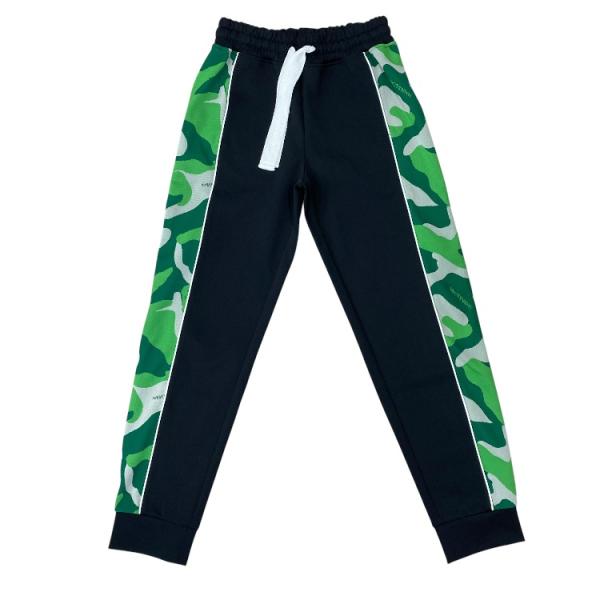 【ブランド】MARK&amp;LONA マークアンドロナ【モデル名】JerseyPants【商品名】キッズ ジョガー パンツ【商品番号】SPMLK-2C-AT01【素材】ポリエステル【カラー】ブラック【表記サイズ】(サイズ150)【実寸サイ...