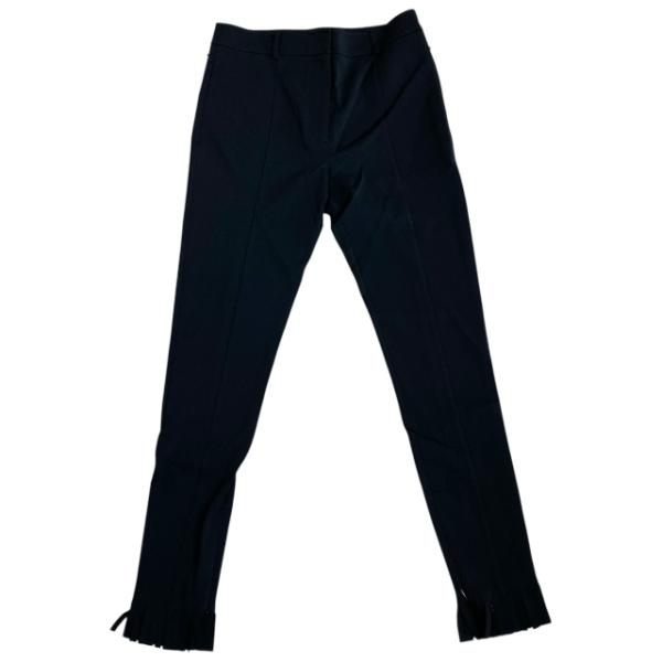 【ブランド】 BURBERRY バーバリー【商品名】 スキニーパンツ【商品番号】 8047351 【カラー】 ブラック【サイズ】  (平置き採寸)：総丈:94cm　ウエスト:34cm　渡り幅:22cm　股上:26cm【素材】 ビスコース/ナ...