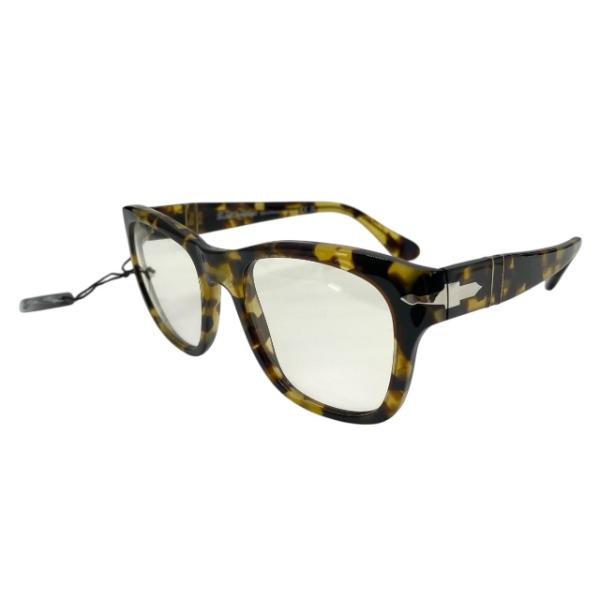 【ブランド】Persol ペルソール【商品名】スクエアフレーム 眼鏡【商品番号】3313-S 1056/GI 52□20 145 3F-0F   【カラー】べっ甲/ブラウン【サイズ】 レンズ横幅：5cm ブリッジ長さ：2cm テンプル長さ：...