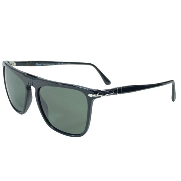 【ブランド】Persol ペルソール 【商品名】"Calligrapher Edition" コラボレーション 3225S　スクエアフレーム サングラス【商品番号】3225-S 95/58 56□18 145 3P    【カラー】ブラック...