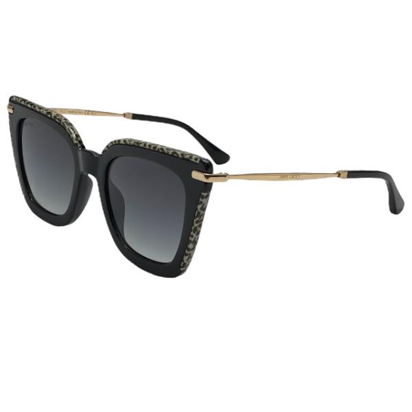 【ブランド】JIMMY CHOO ジミーチュウ【商品名】 キャットアイ サングラス【商品番号】CIARA/G/S FP390 145 52□22             【カラー】 ブラック/レオパード【サイズ】 レンズ横幅：5.2cm ブ...