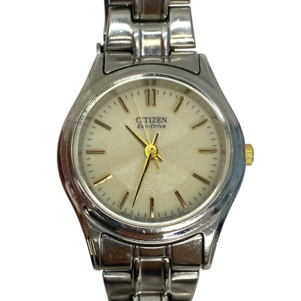 【ブランド】CITIZEN シチズン【商品名】エコドライブ 腕時計【商品番号】 EO31-S048401 【カラー】シルバー/ゴールド【サイズ】 腕回り：約13cm　ケース：約27mm(リューズ含む)【素材】ステンレス【付属品】 -【ランク...