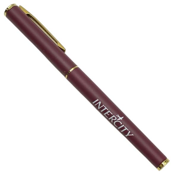 【ブランド】SHEAFFER シェーファー 【商品名】INTERCITY  万年筆【商品番号】 -【カラー】ワインレッド/ゴールド【サイズ】 全長（収納時）：約13.5cm　（筆記時）：約12.5cm【素材】金属製メッキ【付属品】ケース【ラ...