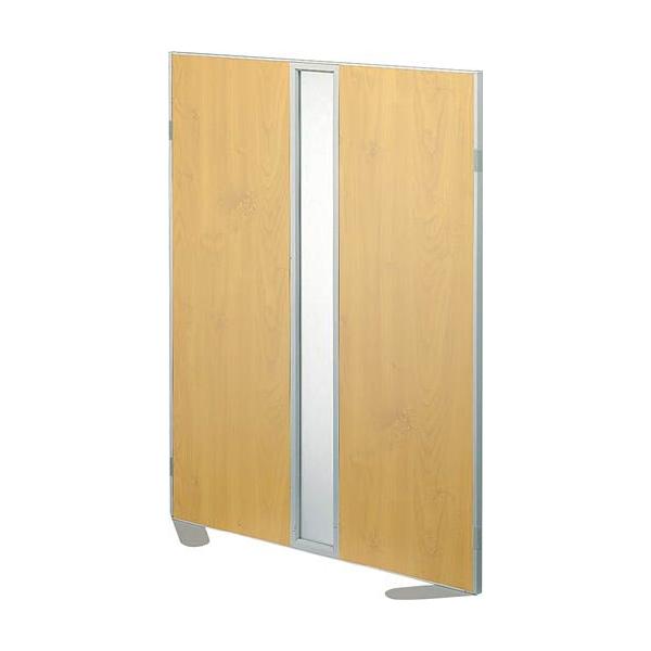 コクヨ　ホームパーティション（窓付き）（プリント紙張りタイプ）　幅900×高さ1500mm商品番号：HD-MS16S24コクヨ【代引不可】■サイズ幅900×高さ1500mm本体/プリント紙化粧合板脚/鋼板●樹脂ガラスｔ2.5mm●マジックテ...