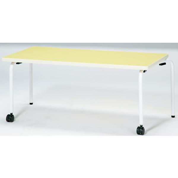 キッズテーブル（角形）　幅1200mm×奥行600mm×高さ510mm商品番号：JR-1260TOKIO【代引不可】■サイズ幅1200mm×奥行600mm×高さ510mm■天板28mm厚メラミン化粧板フラッシュ構造PVCエッジ■脚部φ28....