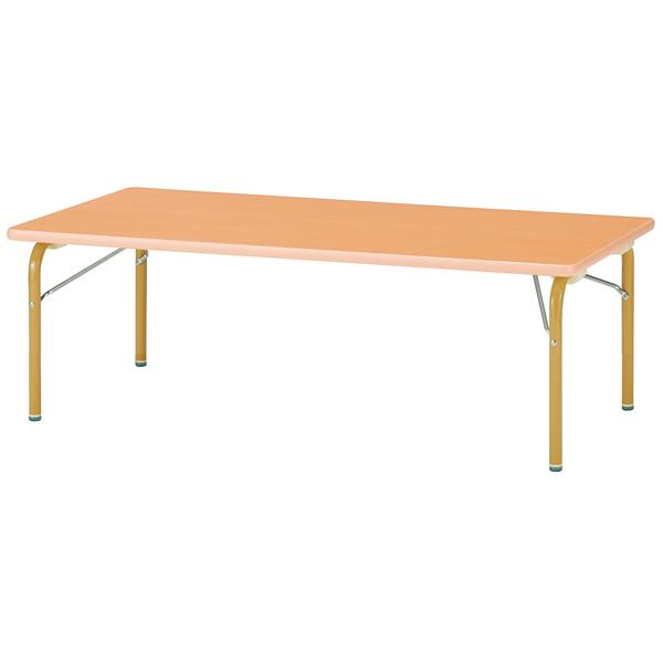 キッズテーブル（角形）　幅1200mm×奥行750mm×高さ380mm商品番号：JRK-1275LTOKIO【代引不可】■サイズ幅1200mm×奥行750mm×高さ380mm■天板21mm厚メラミン化粧板フラッシュ構造PVCエッジ■脚部φ2...