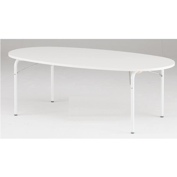 キッズテーブル（楕円形）　幅1200mm×奥行800mm×高さ510mm商品番号：JRM-1280HTOKIO【代引不可】■サイズ幅1200mm×奥行800mm×高さ510mm■天板21mm厚メラミン化粧板フラッシュ構造PVCエッジ■脚部φ...
