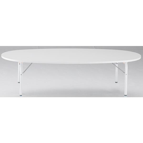 キッズテーブル（楕円形）　幅1500mm×奥行800mm×高さ380mm商品番号：JRM-1580LTOKIO【代引不可】■サイズ幅1500mm×奥行800mm×高さ380mm■天板21mm厚メラミン化粧板フラッシュ構造PVCエッジ■脚部φ...