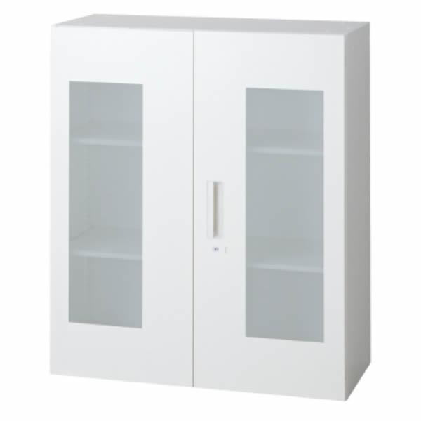 L6 ガラス両開き保管庫 幅800×奥行400×高さ720mm 上置き 可動式棚板1枚 透明 (648-262)商品番号：L6-E70AG-Cプラス・PLUS【代引不可】■サイズ幅800×奥行400×高さ720mm■仕様●ガラス：透明＝強化...