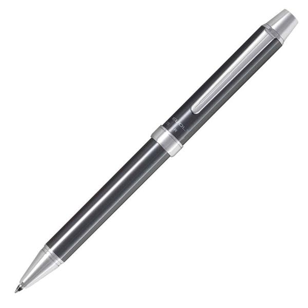 パイロット PILOT 多機能ボールペン 油性 0.7mm ツープラスワン エボルト 2+1 グレー ギフトケース付き BTHE-1SR-GY EVOLT