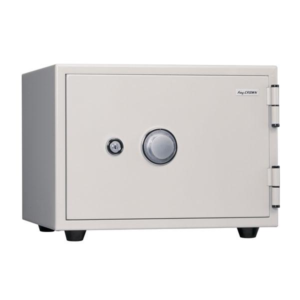 メーカー直送商品【送料無料！】日本アイ・エス・ケイ(旧キング工業)HOME SAFE＜家庭用耐火金庫＞ キングスーパーダイヤル耐火金庫 KS-20SD W ホワイト