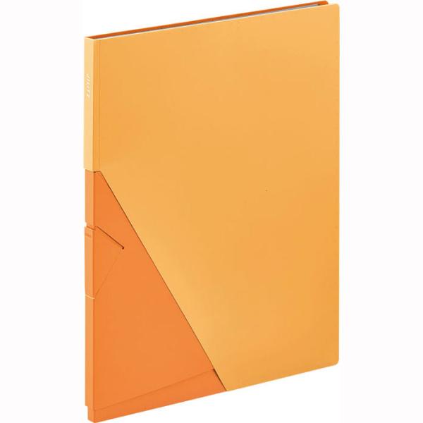 メーカー取寄せ商品　キングジム＜KING JIM＞ ジリッツ(JILITZ) クリアーファイル A4タテ型 10ポケット キイロ 8832Hキイ 自立 スタンド 書見台 デスクワーク 楽譜 レシピ 会議 勉強 仕事