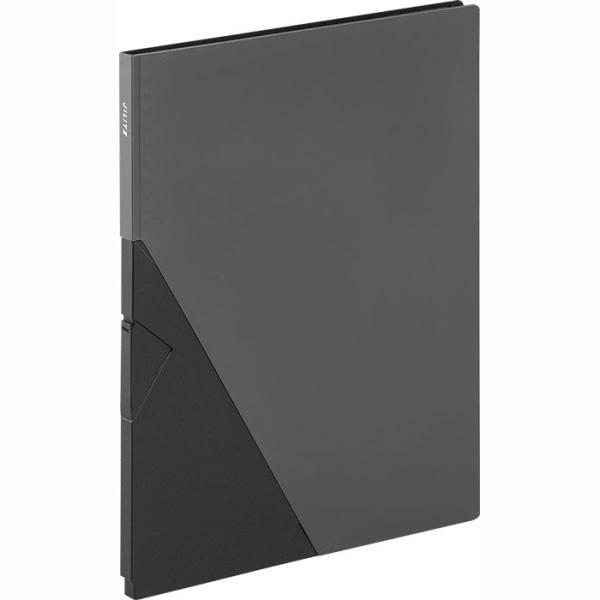 メーカー取寄せ商品　キングジム＜KING JIM＞ ジリッツ(JILITZ) クリアーファイル A4タテ型 10ポケット クロ 8832Hクロ 自立 スタンド 書見台 デスクワーク 楽譜 レシピ 会議 勉強 仕事