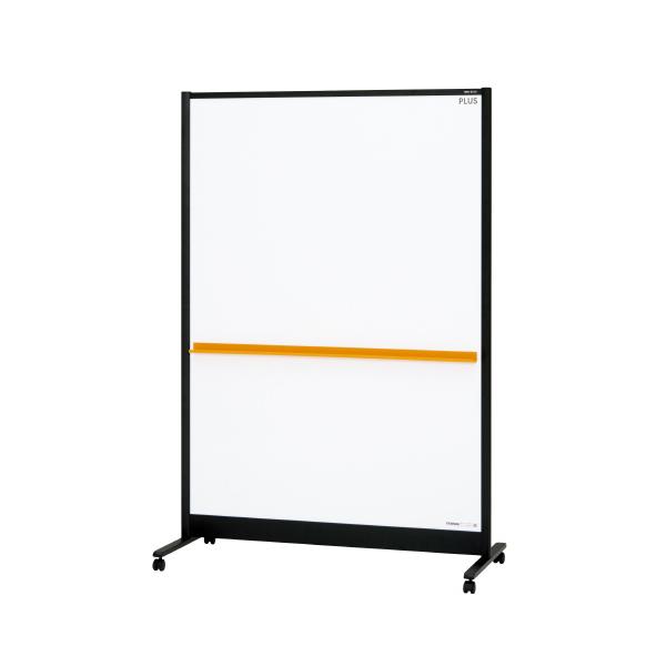 メーカー直送商品【送料無料！】プラス WB衝立 WBC-S1218DSK-BK ブラック 706632
