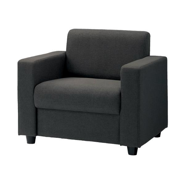 メーカー直送商品【送料無料！】アイコ 応接チェア RE-1841(F24)CGY 1人掛 754246